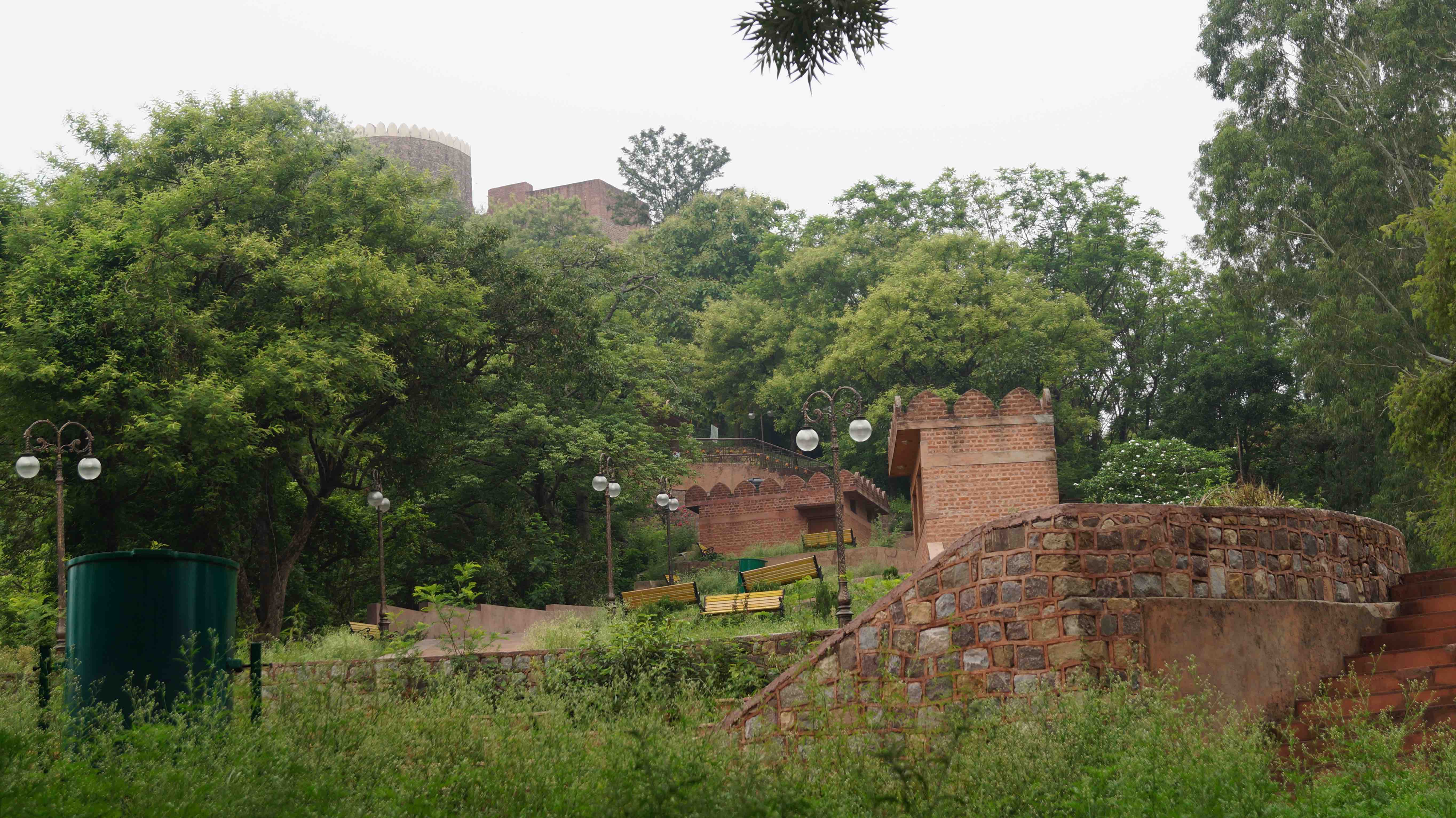 Ruins inside Bhim Garh Fort Reasi Jammu – Wandering Tales Travel Dreams
