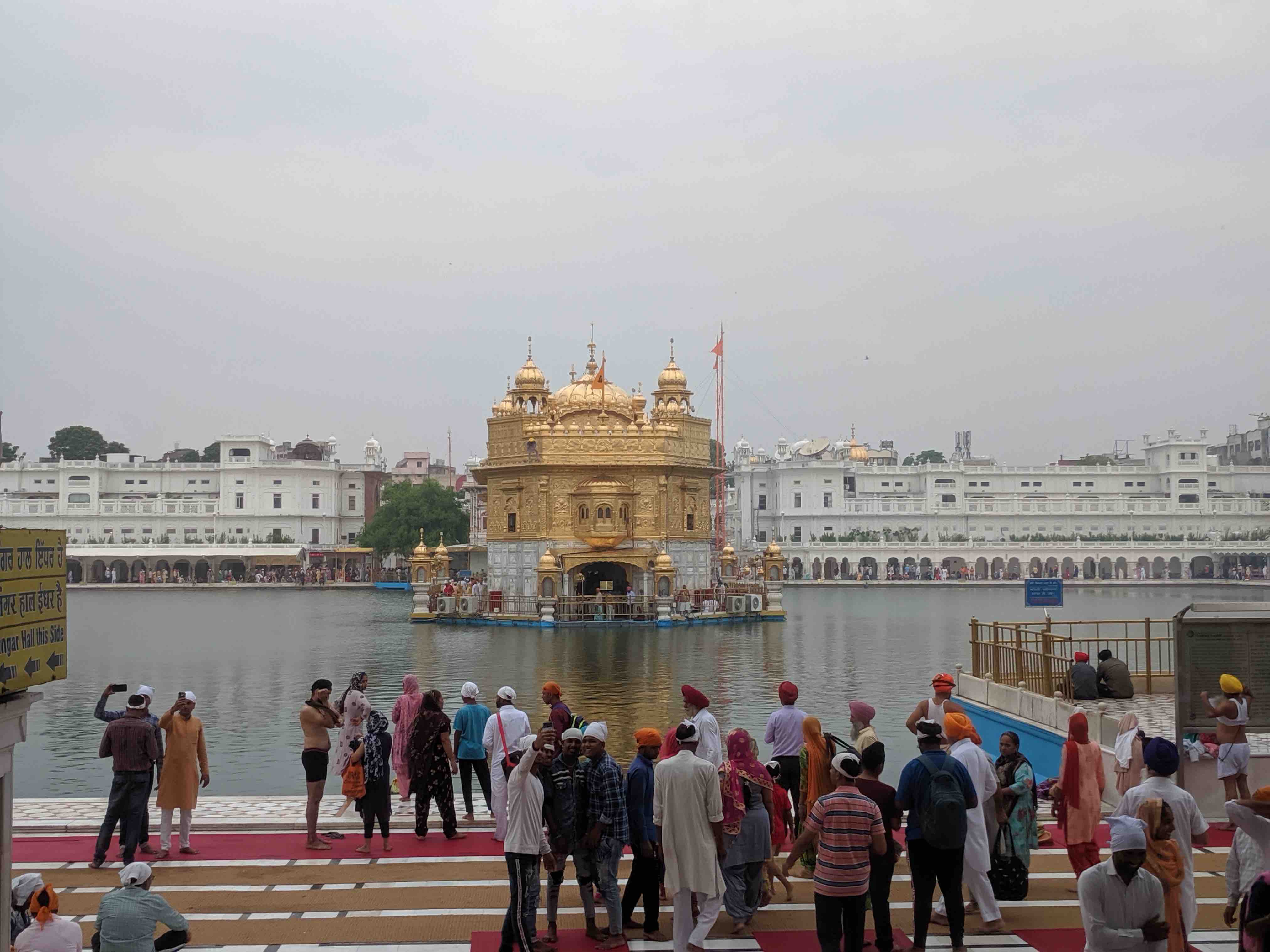 Golden Temple First View as you enter from Heritage Street – Wandering ...